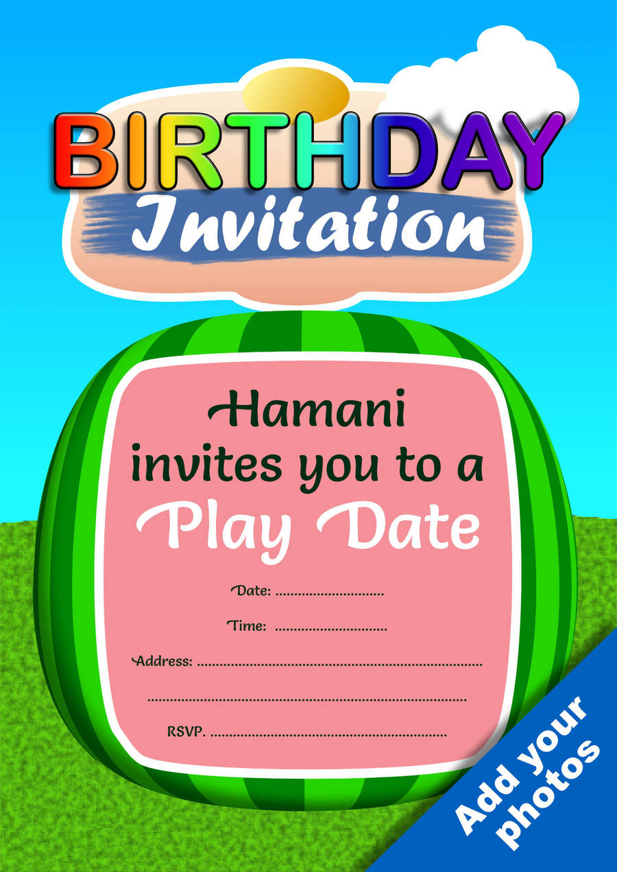 Free Birthday Invitation Templates. Easy to Edit fun and exciting designs.