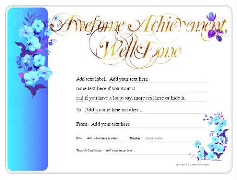 graduation gift certificate templates