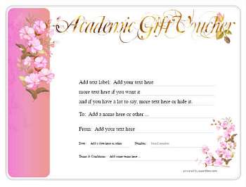 scholastic book fair gift certificate templates